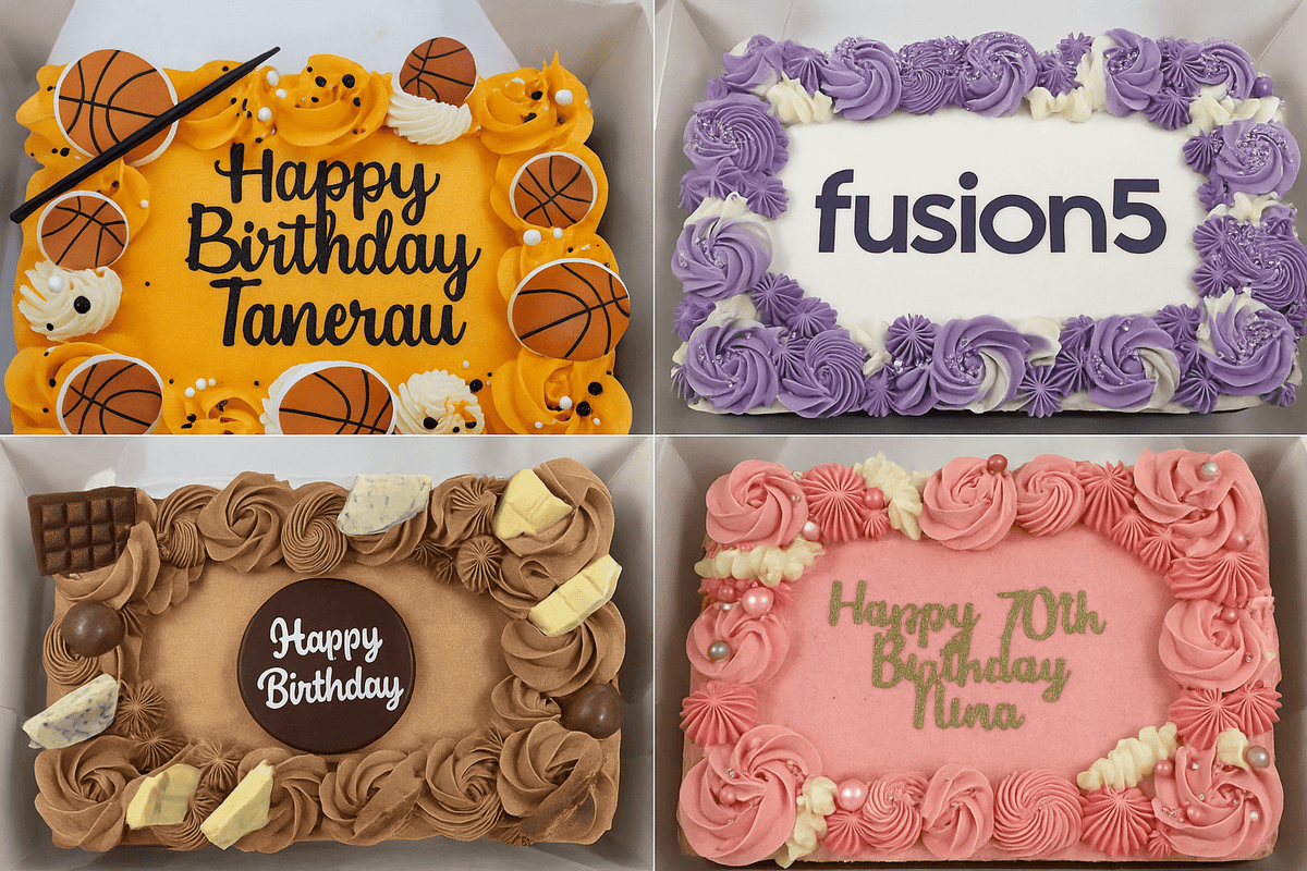 Celebrate Any Occasion with Custom Slab Cakes — Cupcake Sweeties
