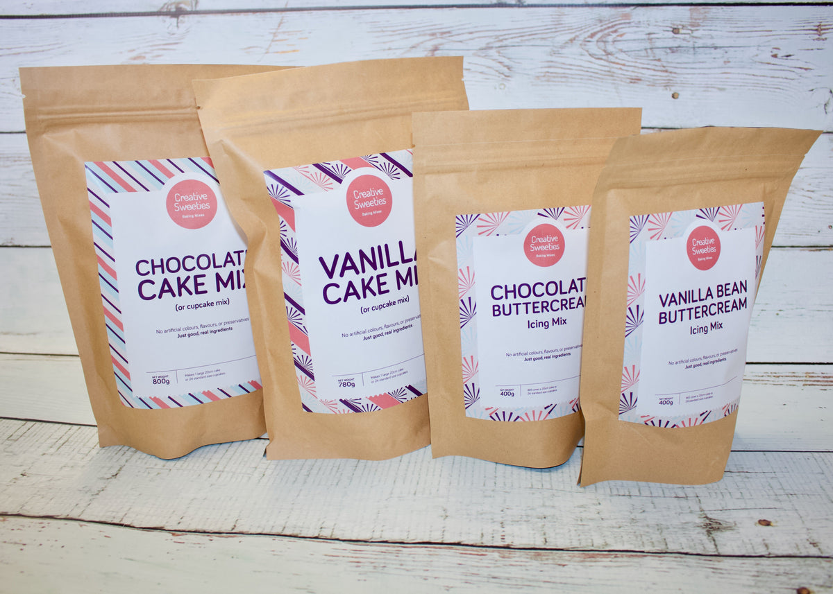 Delicious Creative Sweeties Baking Mixes — Cupcake Sweeties