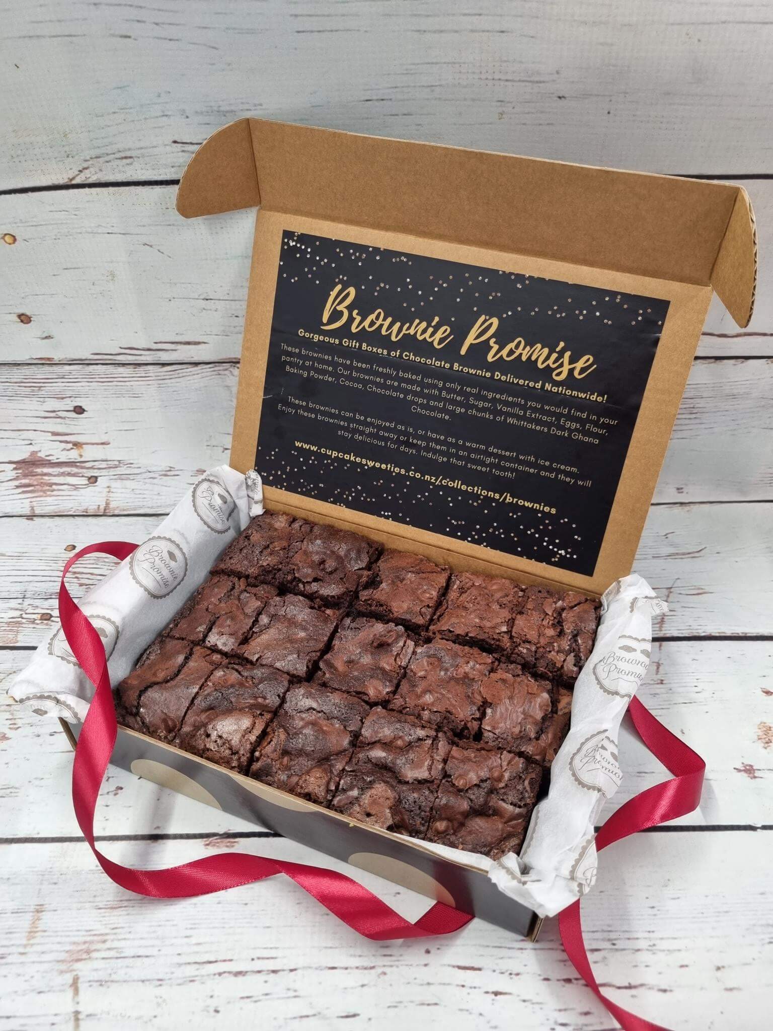 Chocolate Brownies | Delivered NZ-wide | Cupcake Sweeties