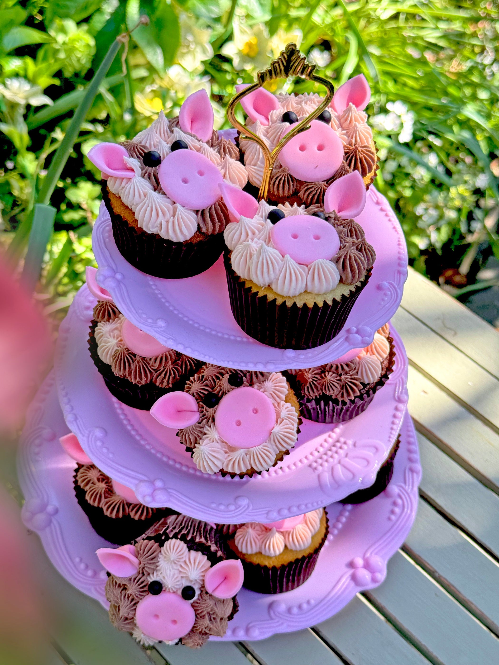 Piggy Cupcakes! — Cupcake Sweeties